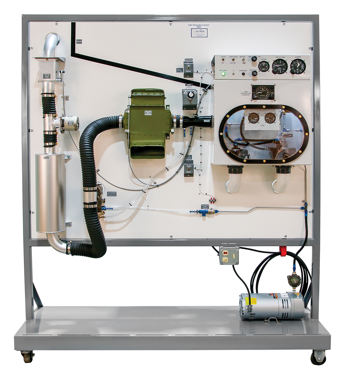 Cabin Atmosphere Control/Pressurization Training System AS64 – Avotek
